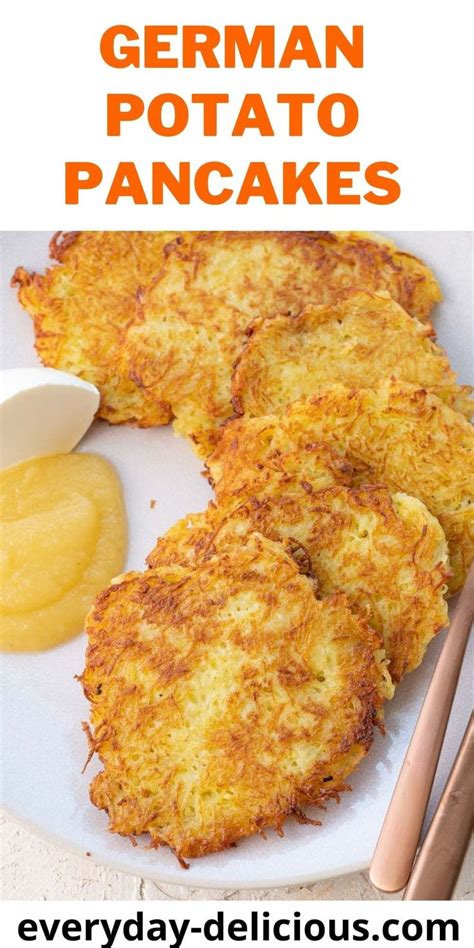 German Potato Pancakes Kartoffelpuffer German Potato Pancakes