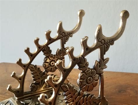 Victorian Brass Pen Rack