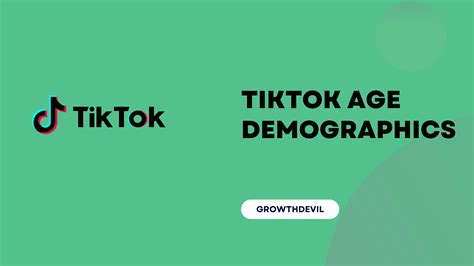 23 TikTok Age Demographics 2025 (Users By Age & Gender)