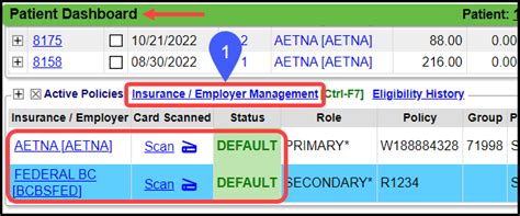 Default And Active Insurance Profiles