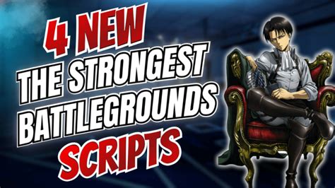 4 New The Strongest Battlegrounds Scripts Tsbg Script