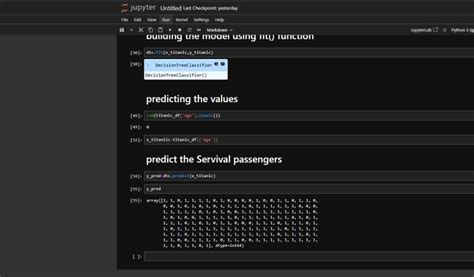 datascience machinelearning titanicdataset internshipexperience