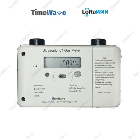 New Smart Ultrasonic Gas Meter With Prepaid Remote Control And Lora Lorawan G4 Ultrasonic