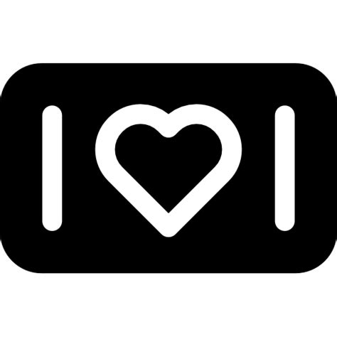 Love Basic Rounded Filled Icon