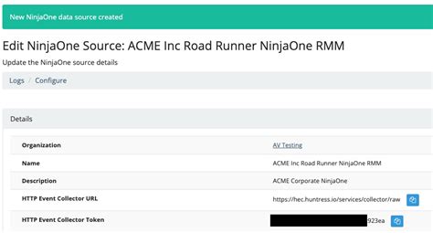 Hec Ninjaone Rmm Huntress Support