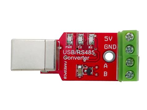 USB To RS Serial Converter Module Fares PCB