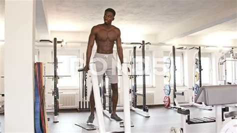Black Men Working Out