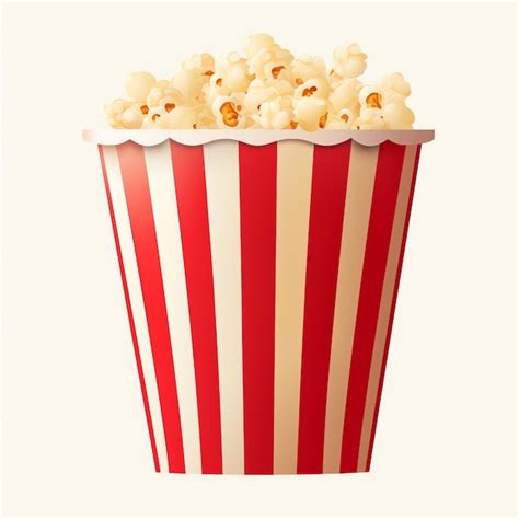 Premium Ai Image Popcorn Container
