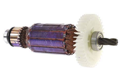 Ротор КД Z 6 L 174 мм D 43 мм 6 зубов наклон вправо для пилы циркулярной дисковой ЗУБР