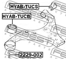 HKM 545633K000 Болт Hyundai Ix35/Tucson/i30 01>16 Kia Rio III/Sportage ...