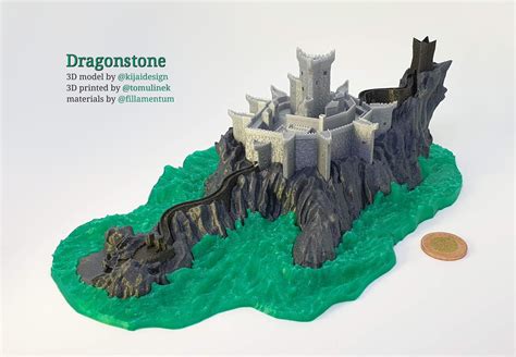 3d Printable Dragonstone By Jukka Seppänen