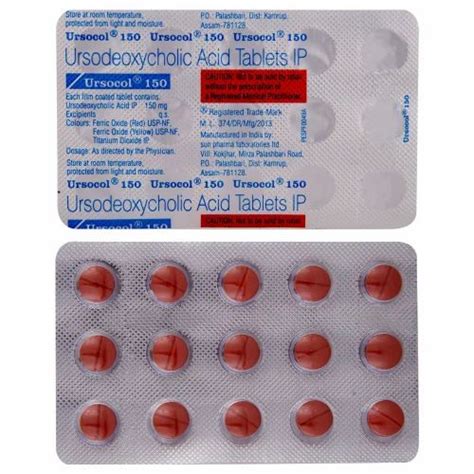 Ursodiol Tablets 300 Mg At ₹ 630stripe In Nagpur Id 2855079243788