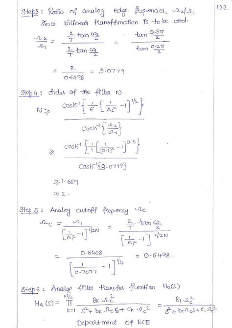 Iir Filters In Digital Signal Processing Lecture Notes