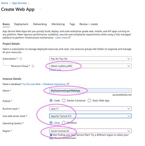 Devsecops And Cloud Computing Coaching How To Create Web App In Azure