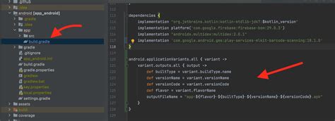 Android Flutter Set Version Name In Apk Filename Stack Overflow