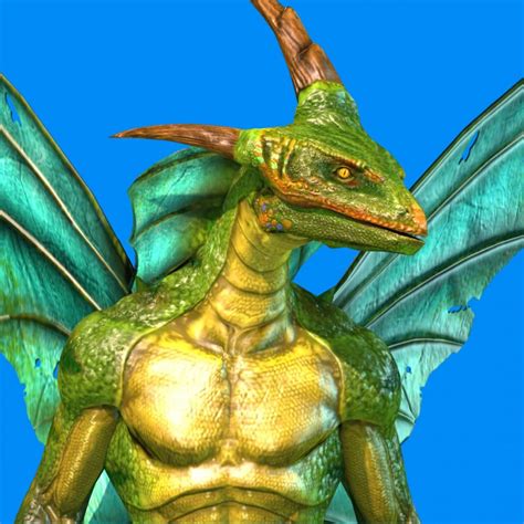 basilisk monster 3d model animated pixelboom