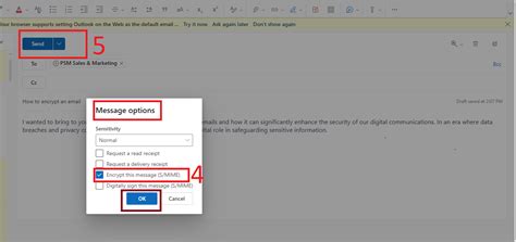 How To Encrypt An Email In Outlook PSM Partners