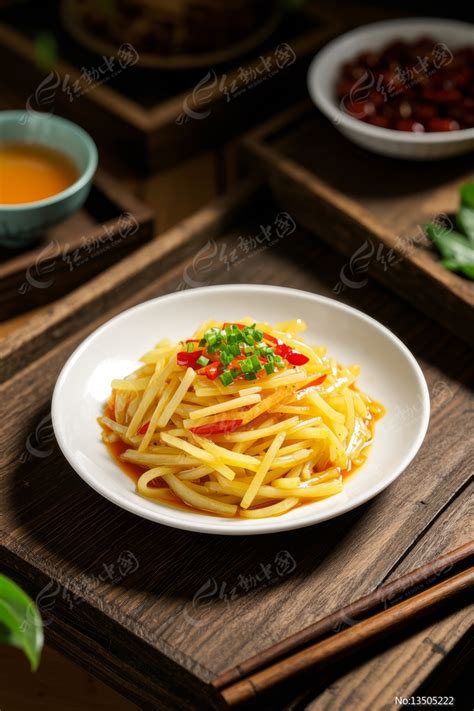 醋溜土豆丝中国传统经典美食中式家常美味ai图片下载 红动中国
