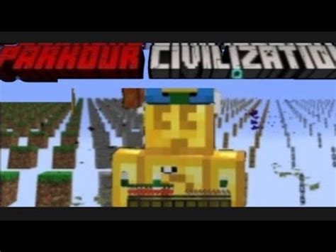 Craftee Gold Is In The Parkour Civilization In Minecraft Youtube