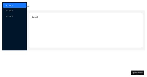 自定义触发器 Ant Design Vue407 Codesandbox