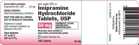 Dailymed Imipramine Hydrochloride Tablet