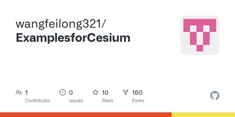 Github Wangfeilong Examplesforcesium