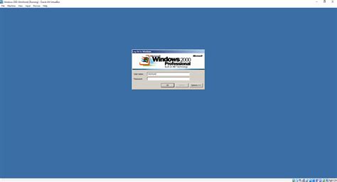 windows 2000 vm for virtualbox — winworld