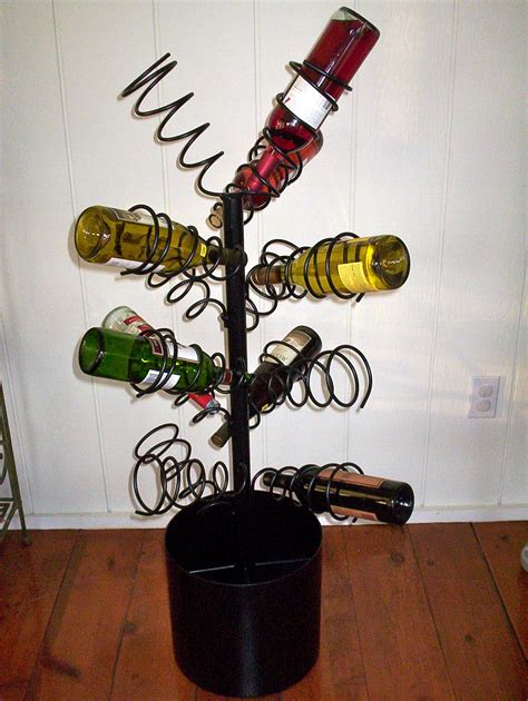 Standing Wine Rack Tree Home Design Ideas