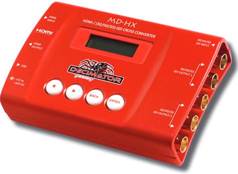 Decimator Design Md Hx Hdmi Sdi Cross Converter With Scaling And