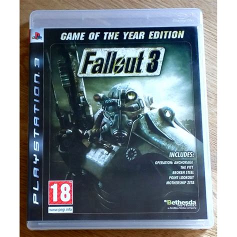 Playstation 3 Fallout 3 Game Of The Year Edition Goty Bethesda Obriens Retro And Vintage