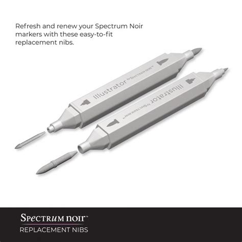 Accesorios Spectrum Noir Brocha Super Fine Nib 6pc Oh Scrap