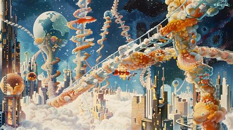 Biosynthesis Pathways Illustrated As Molecular Highways With Cysteine