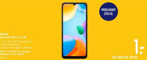 Xiaomi Redmi C NFC Mobiltelefon Elgiganten August Alle Tilbudsavis