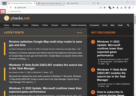 Google Chrome Save Tab Groups To Bookmarks Feature GHacks Tech News