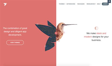 20 Examples Of Vertical Split Screen Layout In Web Design Hongkiat
