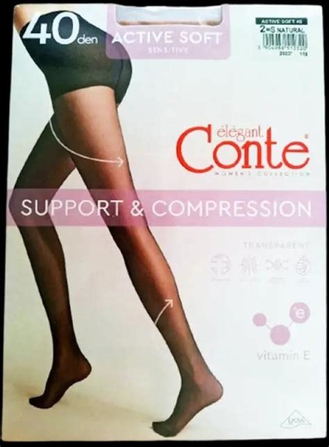 Колготки Active Soft Conte 40 Den розмір 2 5 різних кольорів — ціна 249 грн у каталозі