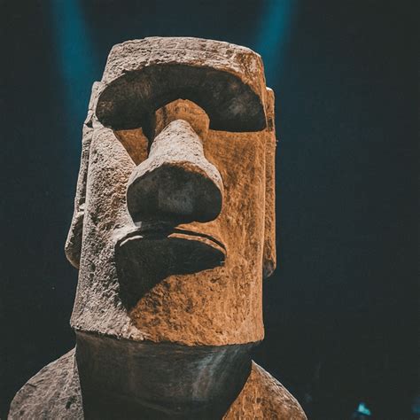 Moai Singing On Stage For A Rock Band Imagen R Weirddalle