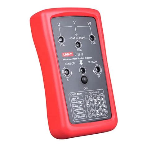 UNI T UT B Phase Sequence And Motor Rotation Indicator MRH Corporation