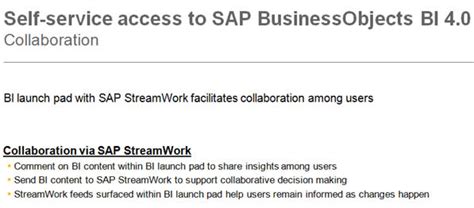 Self Service Bi Roadmap Asug Webcast Overview Sap Community