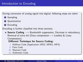 Channel Coding Digital Communication PDF
