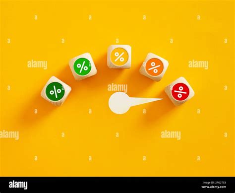 Speedometer With Arrow Indicating The Highest Percentage Of Return