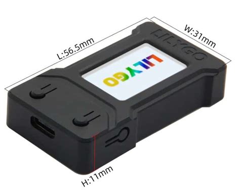 Carcasa Lilygo T Picoc3 Cu Display Neagra China Mag 40726226021