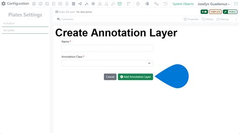 Signals Notebook Add A New Annotation Layer To A Plates Template From