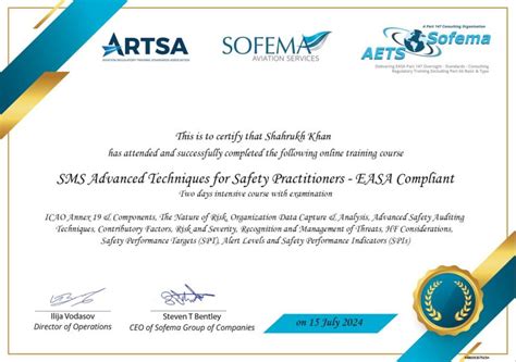 I Am Thrilled To Announce That I Have Earned My Sms Advance Techniques For Safety Practitioners