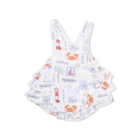 Club Mediterranean Ruffle Sunsuit Tugboat And The Bird