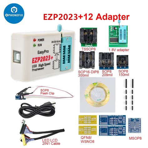 Ezp2023 Usb Spi Programmer Supports 24 25 26 93 95 Eeprom Bios