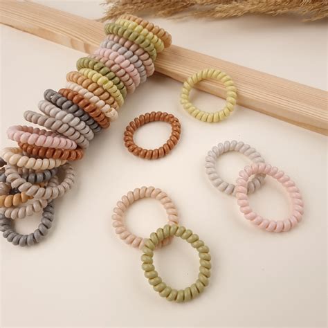 کش مو سیم تلفنی پاستیلی برندیول ️