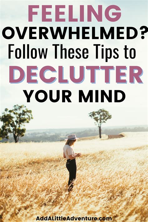 How To Declutter Your Mind Artofit