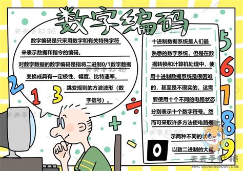 生活中数字编码的秘密手抄报 生活中的角手抄报 普车都