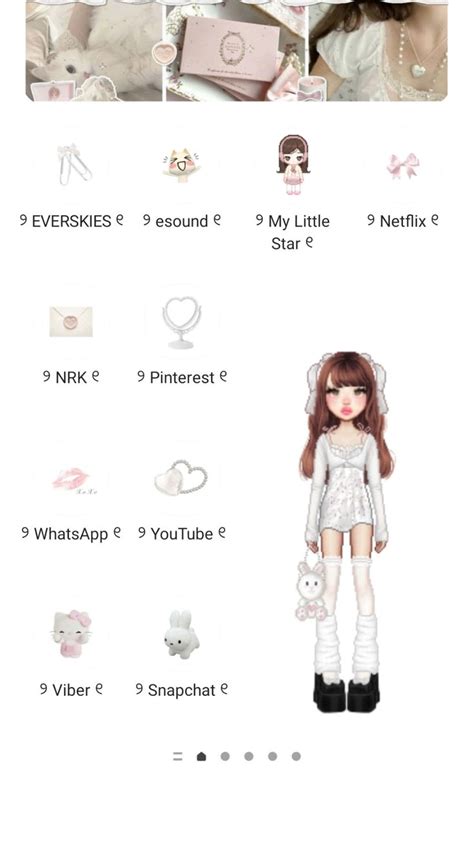 Couqette Dollette Home Screen Inspo Homescreen Pink Phone Wallpaper